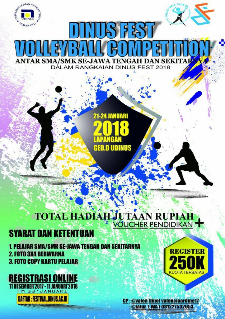 poster-voli | DinusFest 2026