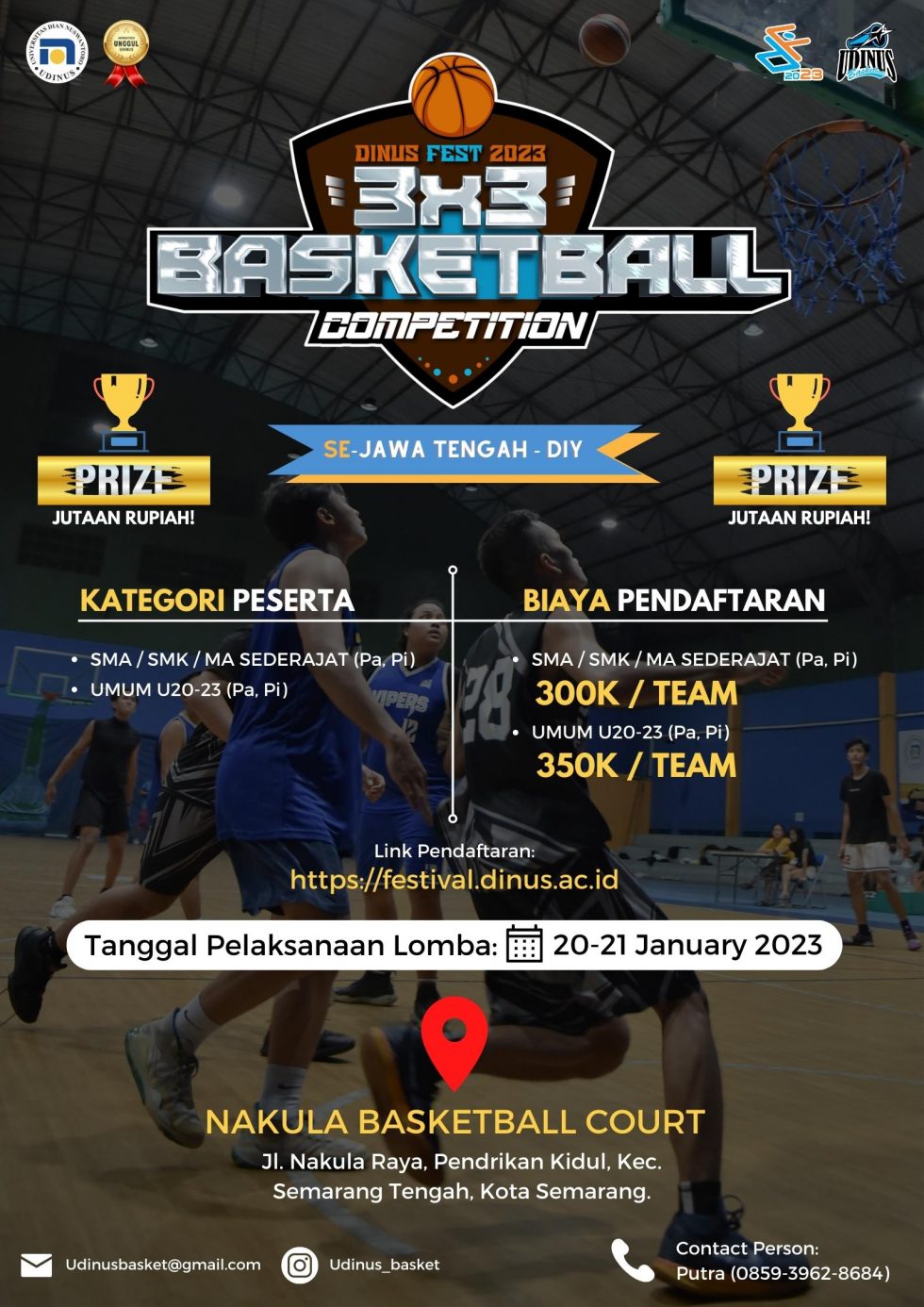 DINUS FEST 3X3 BASKETBALL COMPETITION | DinusFest 2026
