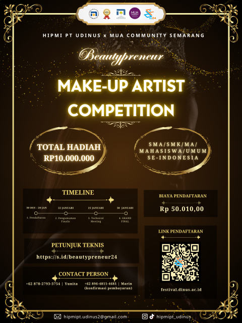 Make-Up Artist Competition | DinusFest 2025