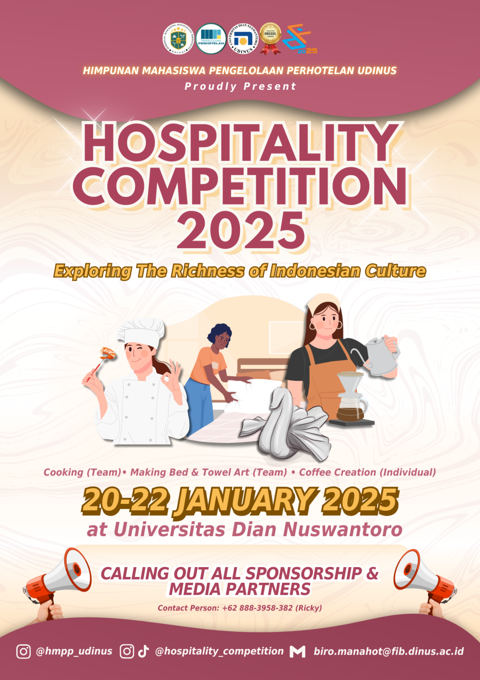 Hospitality Competition 2025 | DinusFest 2025